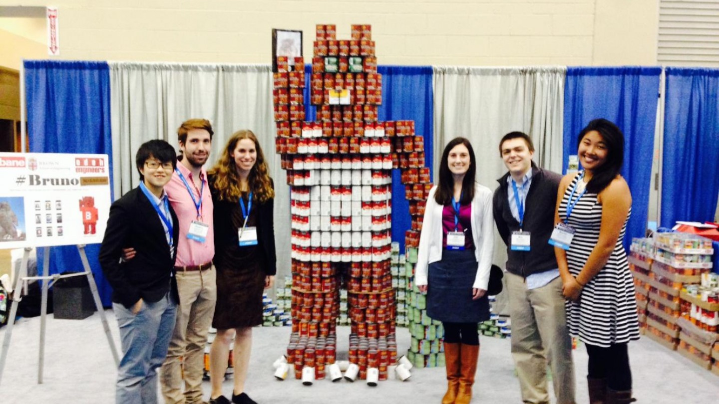 Brown engineering team wins two awards at CANSTRUCTION competition ...