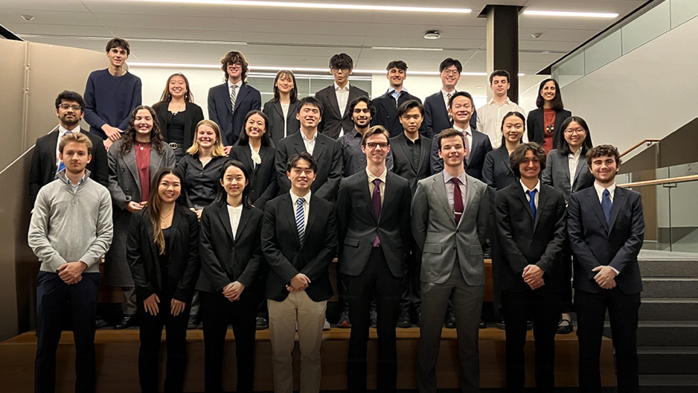 Twenty-six new members inducted into engineering honor society, Tau Beta Pi | Engineering ...